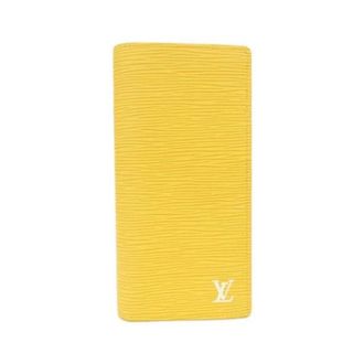 Louis Vuitton Pre-owned Long Wallet (bi-fold) - - Pre-owned - Damen - Gelb - ONE SIZE
