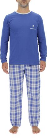 Pierre Cardin Pierre Cardin Underwear Herren Pca/1/Enl/226 Pyjamaset, Königsblau/Hellgrau, XXL