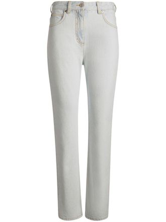 Bally jean à patch logo - Bleu