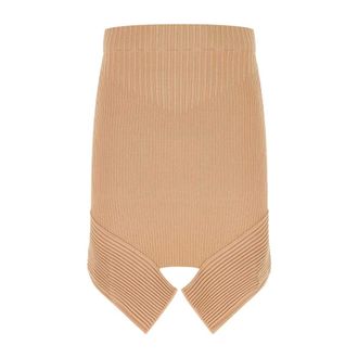 ADĀMO Andrea Adamo Damen, R&ouml;cke, Beige, XSGr&ouml;&szlig;e