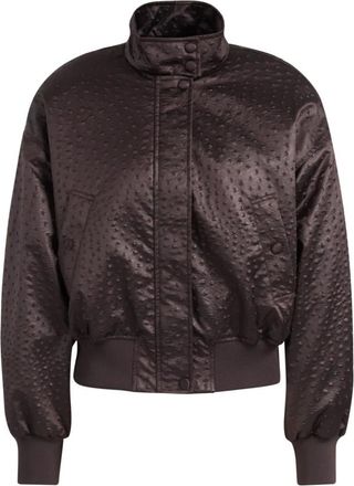 Elisabetta Franchi Femme, Vestes, Brun, Taille: 38 FR Bomber Jacket