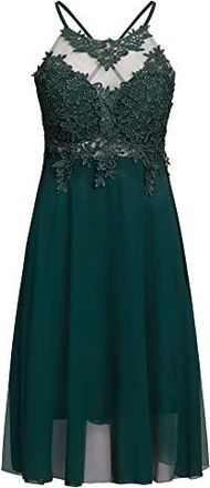 Apart Fashion Robes de Cocktail, Vert pétrole, S Femme