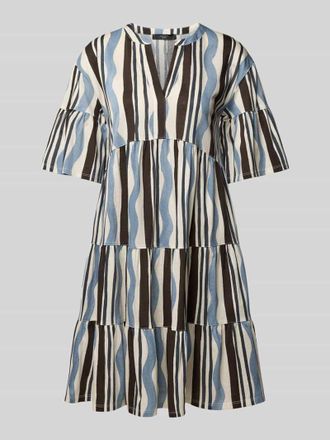 Max Mara Knielanges Kleid mit Tunikakragen Modell ELY