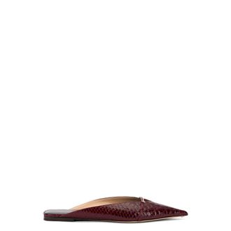 Tom Ford Femme, Chaussures, Rouge, Taille: 38 1/2 EU Julianne Mule