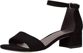 Tamaris Femme 1-1-28201-24 Sandales Bride Cheville, Noir (Black 001), 38 EU
