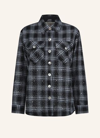 True Religion Hemd Ombr&eacute; Crystal schwarz