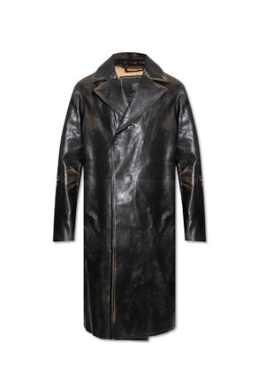 Diesel L-KAUFFMAN Coat, Mens, Brown