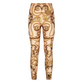 Philipp Plein New Baroque Leggings - - Trousers - Damen - Beige - M