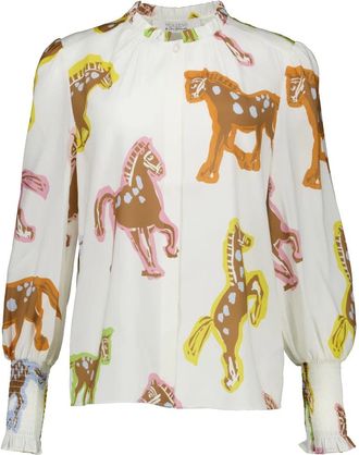 Herzen'sangelegenheit Femme, Blouses et Chemises, Multicolore, Taille: 42 FR Bluse