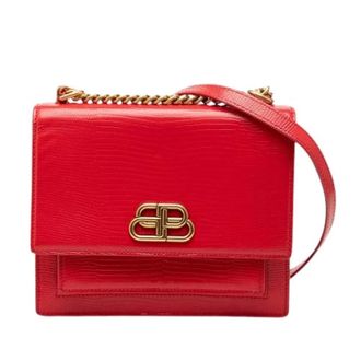 Balenciaga Sac bandouli&egrave;re vintage Pre-owned - Femme - Pre-owned - Rouge - Taille: ONE Size