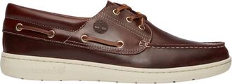 Timberland Homme, Chaussures, Rouge, Taille: 43 EU Classic Boat Leather Mocassins