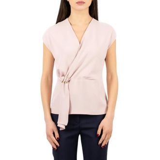 Hanita &Auml;rmellose Bluse - - Blouses & Shirts - Damen - Rosa - M
