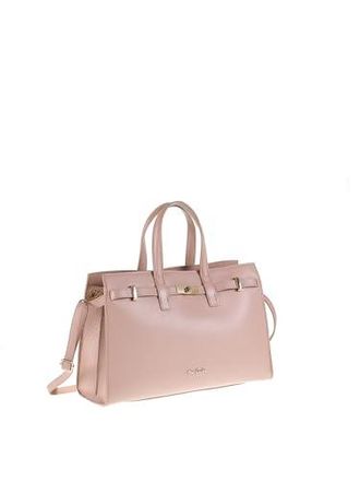 Pierre Cardin Sac à main pour femme en cuir véritable Made in Italy 37,5 x 24,5 x 13 cm 1926, Rose antique, Taille unique