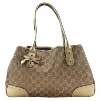 Gucci Pre-owned Princy GG Canvas Tote Bag - - Pre-owned - Damen - Braun - ONE SIZE