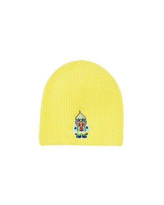 Desigual Womens HAT_Moon_MONS_LA 8000 Amarillo FLUOR Winter Accessory Set, Yellow, U