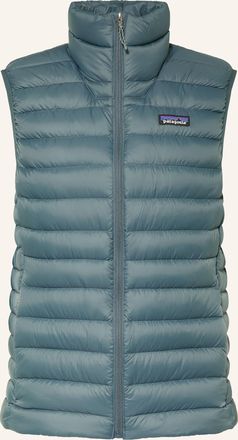 Patagonia Daunenweste blau