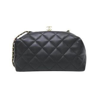 Chanel Pre-owned Lambskin Shoulder Bag - - Pre-owned - Damen - Schwarzk - ONE SIZE