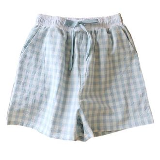 Generic Short Taille Haute Jeans Bain Rose &Eacute;lastique Bag Frottement C&ocirc;tel&eacute; 48 Imprim&eacute; Maison sans Portefeuille Mariniere Streetwear Marin Fashion Combishort F