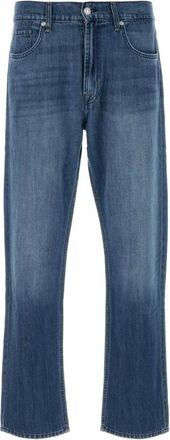 7 For All Mankind Homme, Jeans, Bleu, Taille: W31 Jean Droit Moderne en Denim