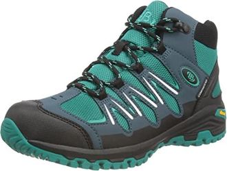 Brütting Expedition Mid Chaussures de Marche Unisexes, Noir pétrole, 38 EU