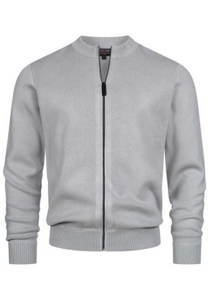 Indicode Strickjacke Herren INLaos Herrenstrickjacke Moderne Strickjacke mit Rei&szlig;verschluss