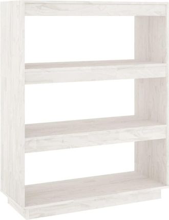 Generic Massivholz Kiefer B&uuml;cherregal, Regal, Standregal, Aktenregal, B&uuml;roregal, Raumtrenner Aufbewahrung f&uuml;r Wohnzimmer(Nat&uuml;rlich 40x35x71cm) (Wei&szlig; 15)