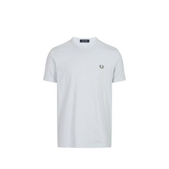 Fred Perry T-shirt &agrave; col rond en coton