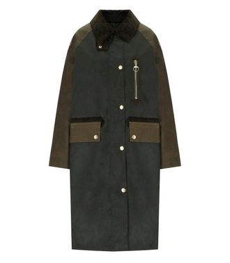 Barbour VESTE LONGUE EVETTE WAX VERTE BARBOUR