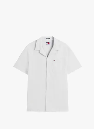 Tommy Hilfiger Chemise en coton et lin