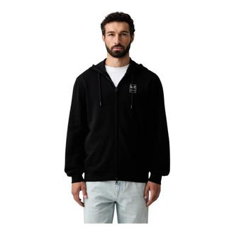 Marc O'Polo Sweat &agrave; capuche zipp&eacute; - Homme - Sweatshirts et sweats &agrave; capuche - Noir - Taille: 2XL