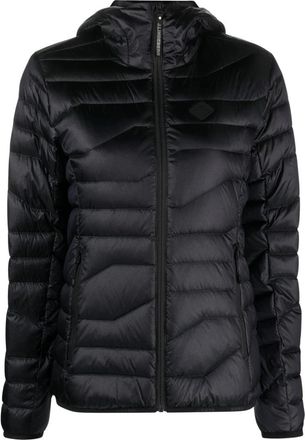 J.Lindeberg W Cliff Light Down Hood - - Sport - Damen - Schwarzk - XS