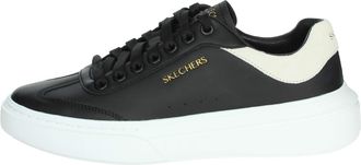 Skechers Herren Cordova Classic Lighto Sneaker, Black Duraleather/Suede/White Tr, 48.5 EU