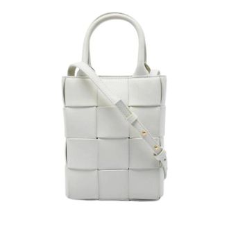 Bottega Veneta Sac Mini Cassette Pre-owned - Femme - Pre-owned - Blanc - Taille: ONE Size