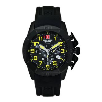 Swiss Alpine Military Tornado Chrono - - Accessories - Herren - Schwarzk - ONE SIZE