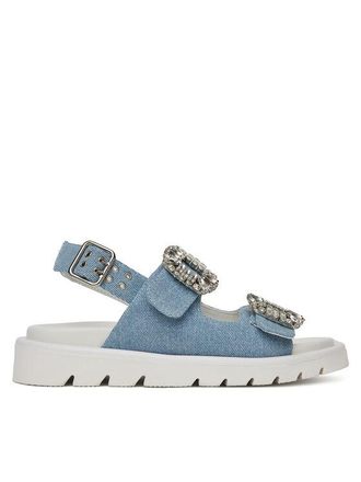 Eva Minge Sandalen SNOWDROP-I75-563 Blau