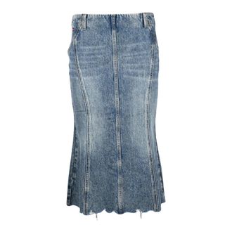 Miss Sixty Lange Jeans im Meerjungfrauen-Stil - - Skirts - Damen - Blau - M