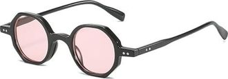 Generic Lunettes De Soleil Unisexes &Agrave; Monture Petite For Lext&eacute;rieur, Id&eacute;ales For La Conduite, Le Sport Et Les Trajets Quotidiens(Pink)