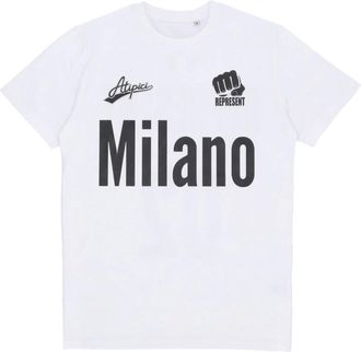 Represent Represent, Homme, Tops, Blanc, Taille: S Milan Tee