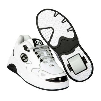 HEELYS Unisex Mega Pro Skateschuh, Gr&ouml;&szlig;e 45, Wei&szlig;, wei&szlig;, 45.5 EU
