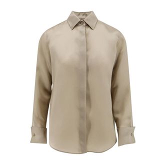 Max Mara Damen, Blusen & Hemden, Gr&uuml;n, LGr&ouml;&szlig;e
