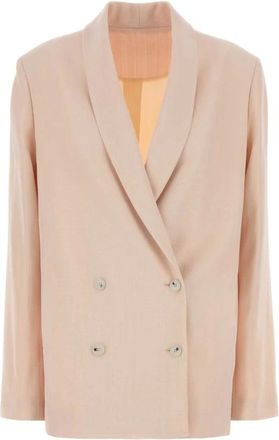 Loulou Studio Femme, Vestes, Rose, Taille: 40 FR Minka Blazer