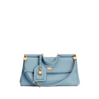 Dolce & Gabbana Femme, Sacs, Bleu, Taille: ONE Size My Sicily Tote