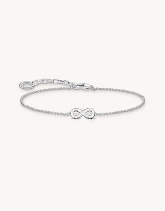 Thomas Sabo Bracelet en argent &agrave; breloque infini - Argent&eacute;