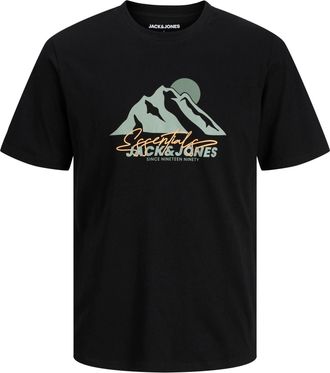 Jack & Jones Jjsun Tee Ss Crew Neck Pls - Plus Size