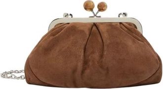 Max Mara Femme, Sacs, Brun, Taille: ONE Size Pasticcino Bag Small