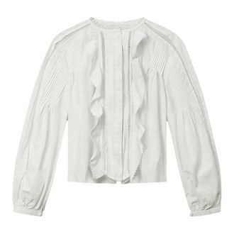 Isabel Marant Cubraly Shirt - - Blouses & Shirts - Damen - Wei&szlig; - M