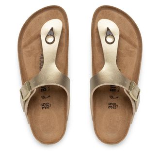 Birkenstock Zehentrenner Birkenstock Gizeh Bs 1016109 Goldfarben