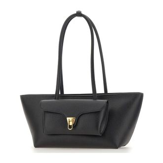 Coccinelle Femme, Sacs, Noir, Taille: ONE Size Double Beat Medium