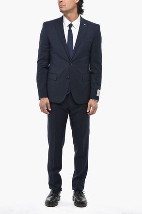 Corneliani CC COLLECTION Slim-Fit Anzug aus Schurwolle Corneliani