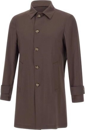 Barba Homme, Manteaux, Brun, Taille: XL Bristol Trench Coat
